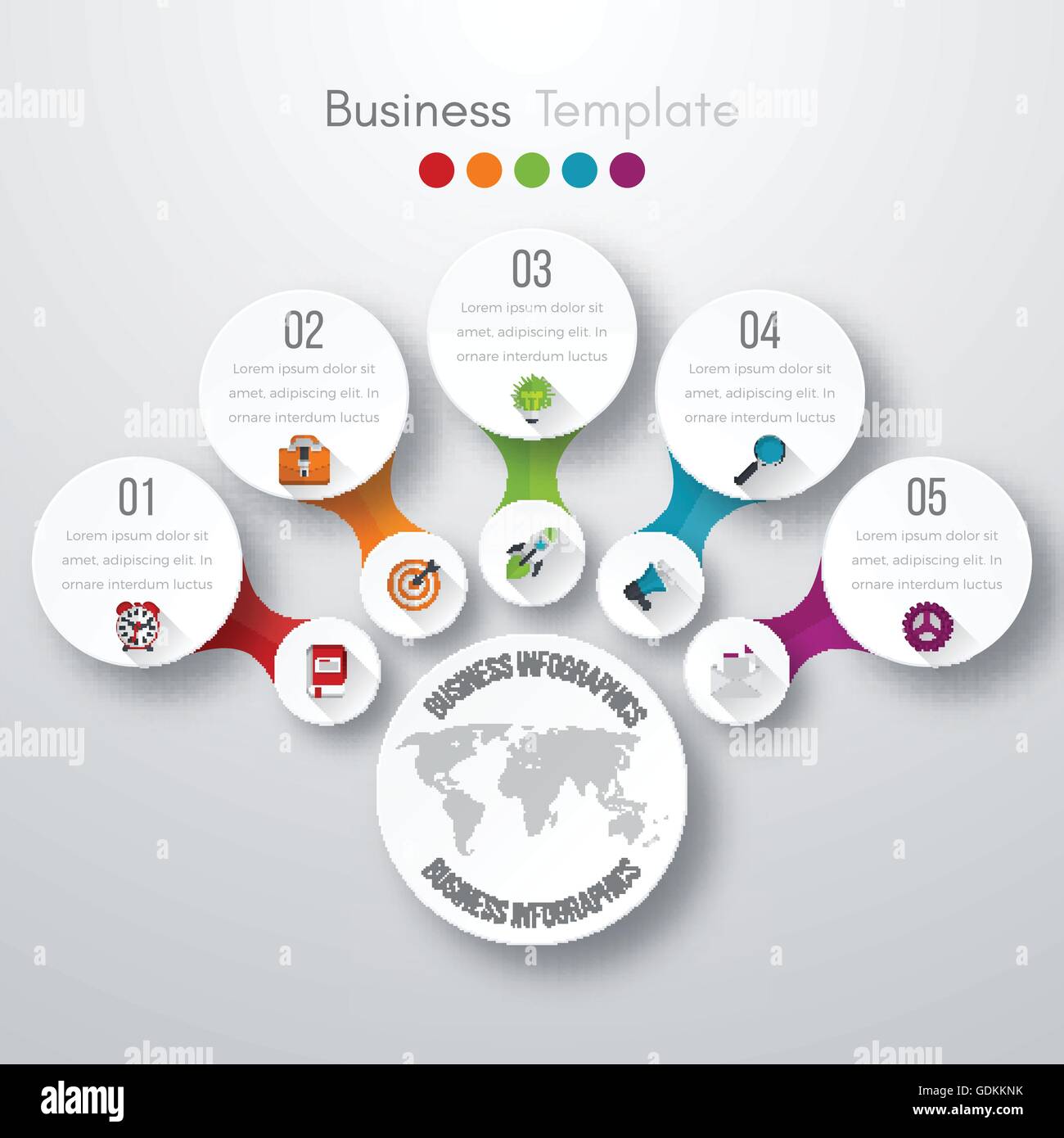 Timeline Vector 3d Infographic Stock Vector Image & Art - Alamy