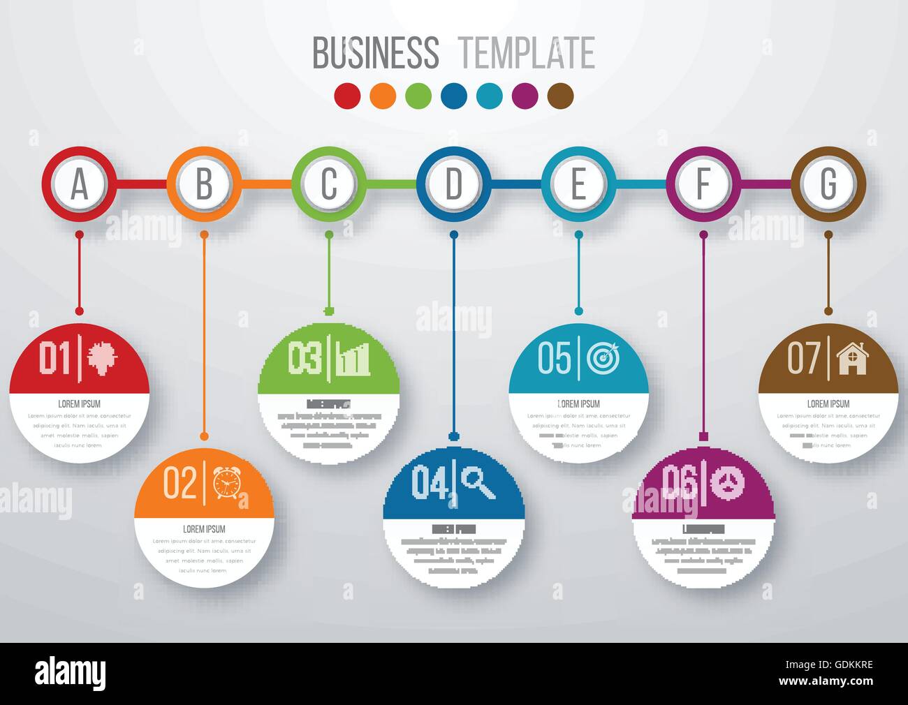 Timeline infographics template Stock Vector Image & Art - Alamy