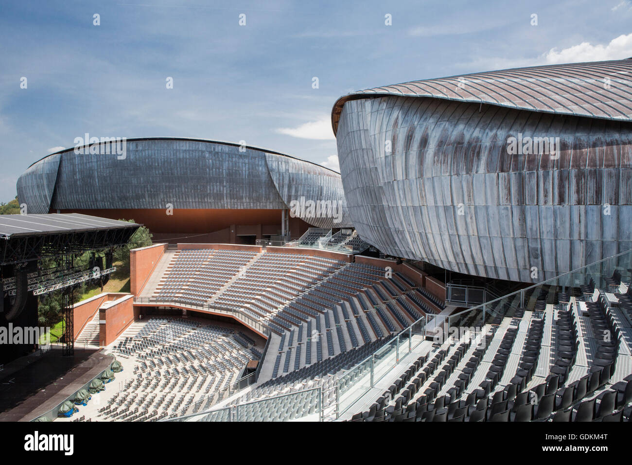Auditorium parco della Musica in Rome, Italy Stock Photo - Alamy