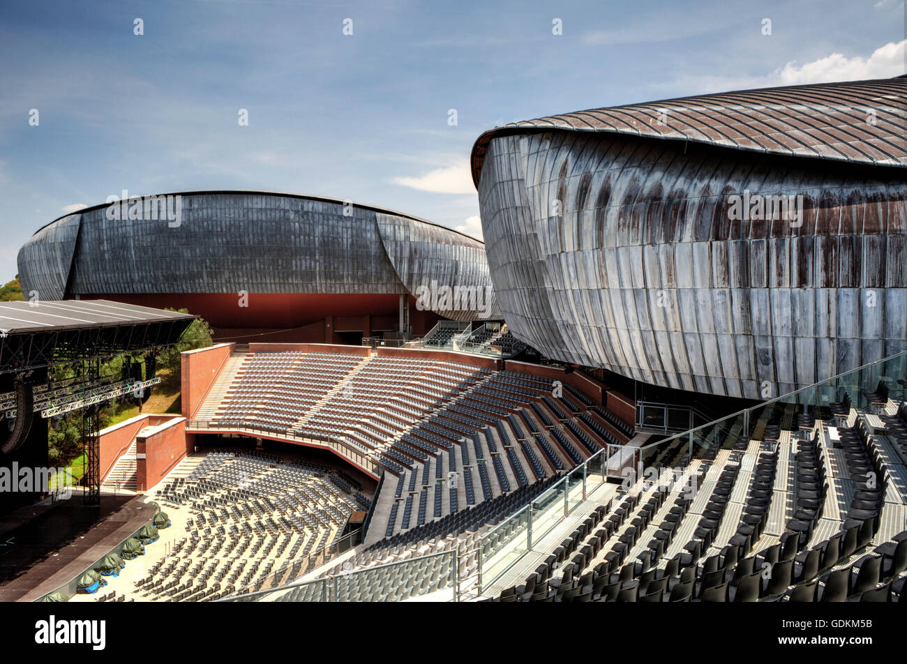 Auditorium parco della Musica in Rome, Italy Stock Photo - Alamy