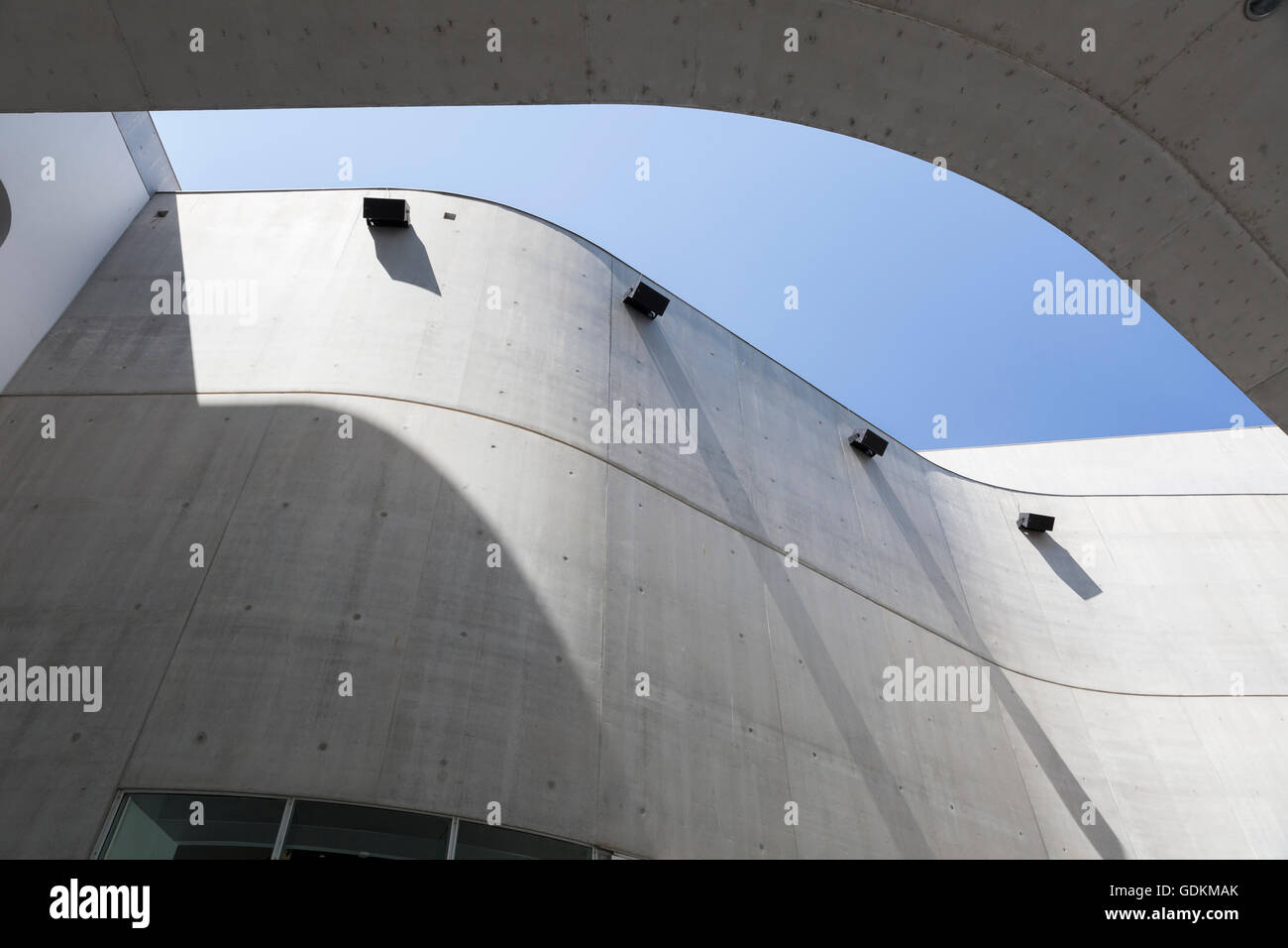 MAXXI Museum of 21st century Art by Zaha Hadid, Rome Stock Photo - Alamy