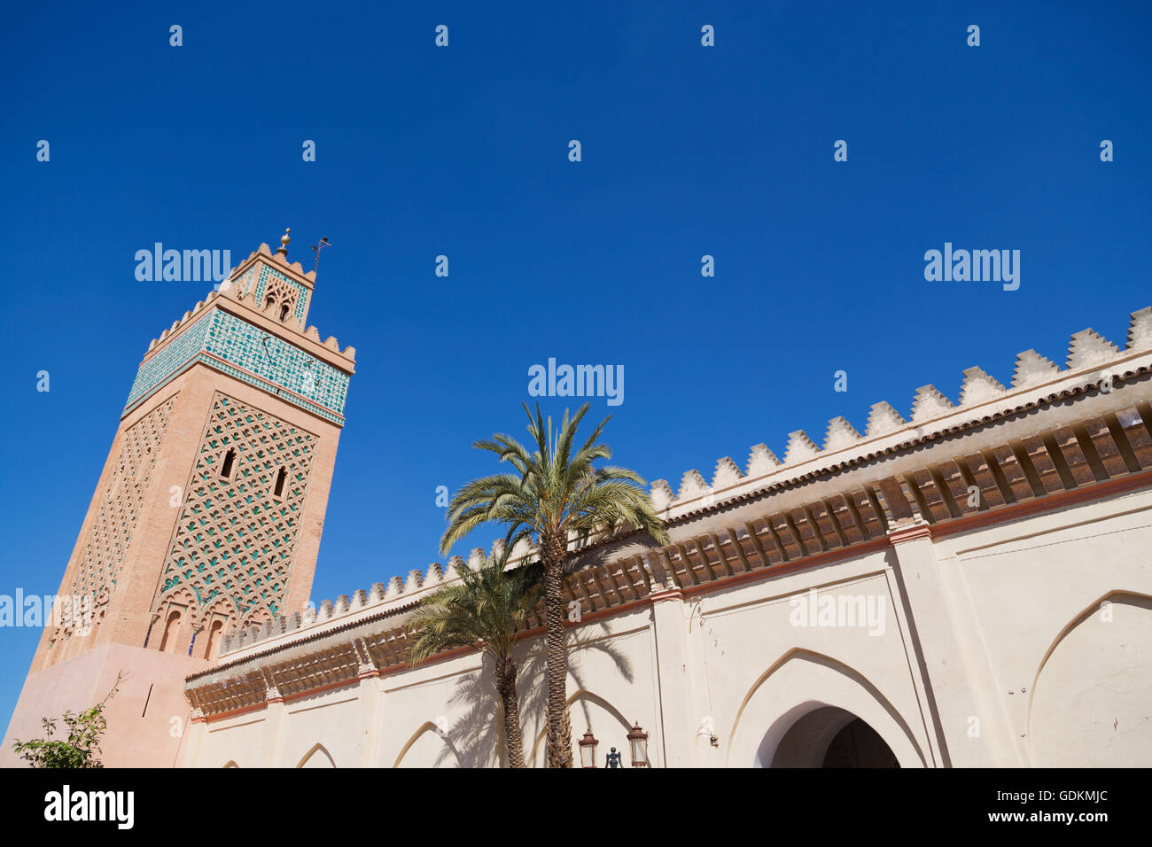 Kasbah Mosque in Marrakech, Morocco Stock Photo - Alamy