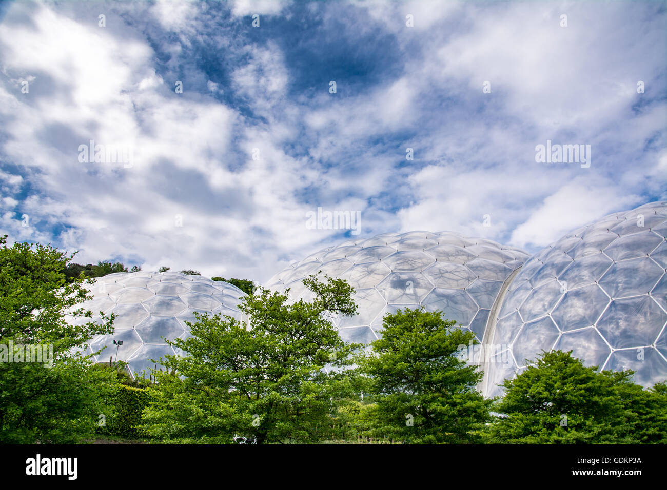 The Biomes at the Eden Project in Cornwall, UK Stock Photo - Alamy