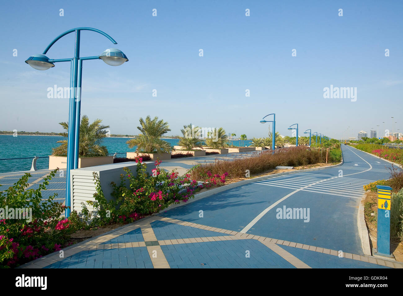Corniche, Abu Dhabi, UAE Stock Photo - Alamy