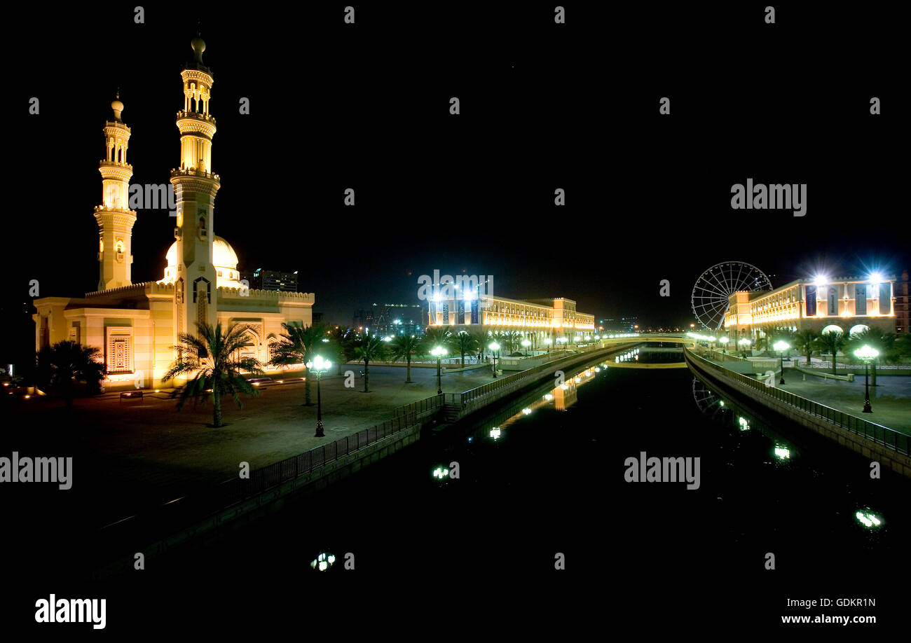 Al qasba mosque hi-res stock photography and images - Alamy