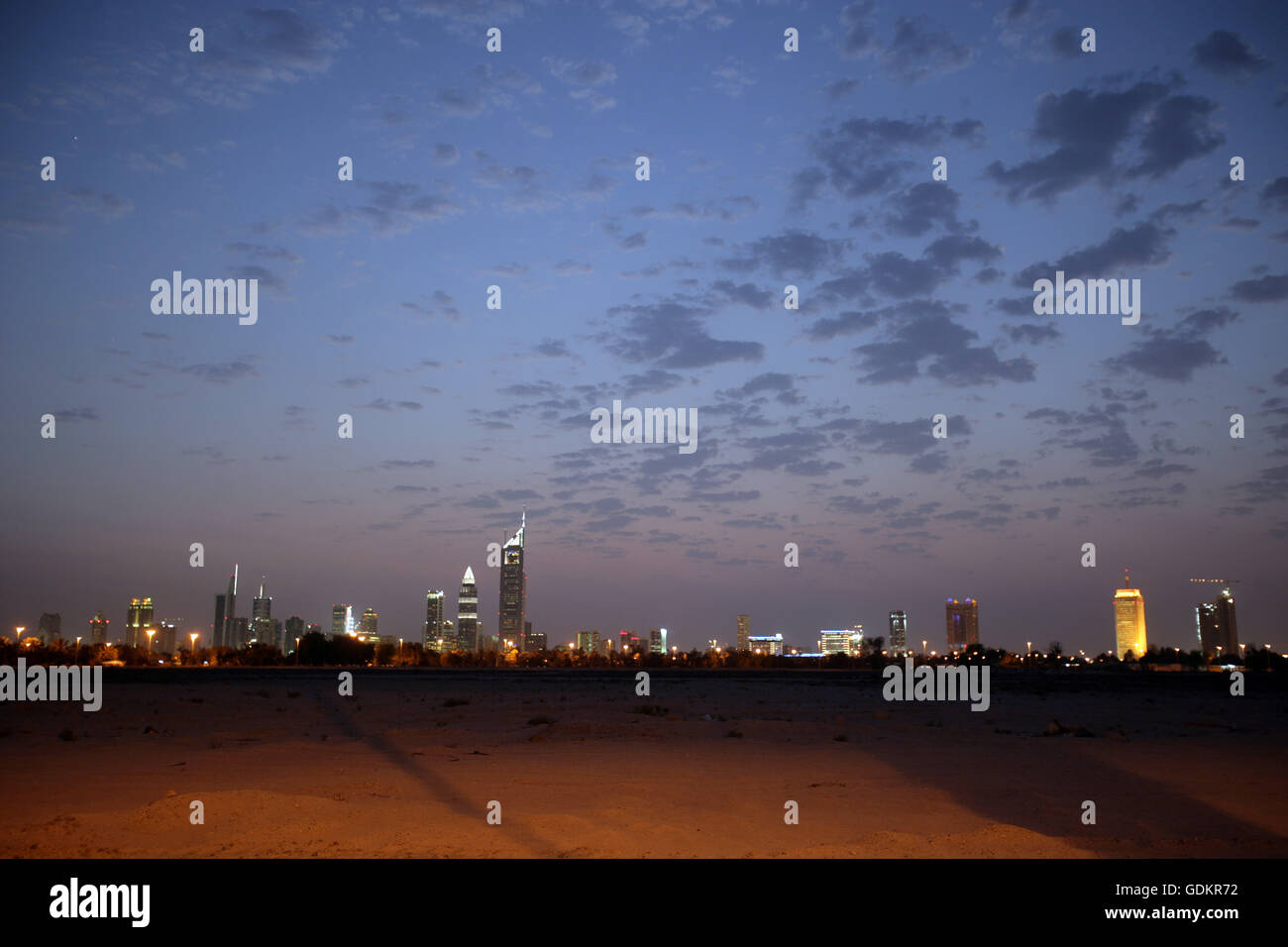 Skyline, Dubai, UAE Stock Photo - Alamy