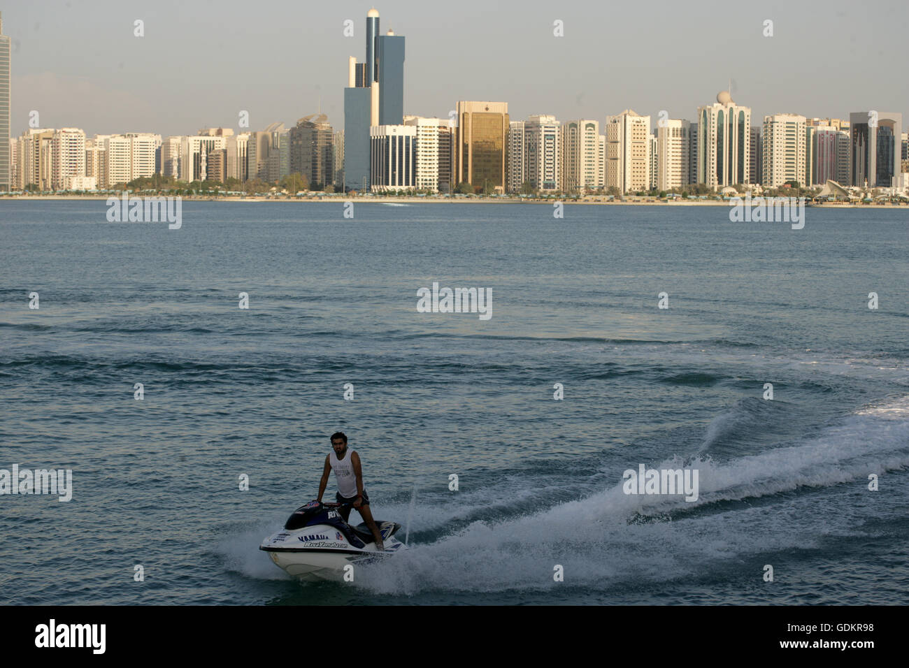 Corniche, Abu Dhabi, UAE Stock Photo - Alamy