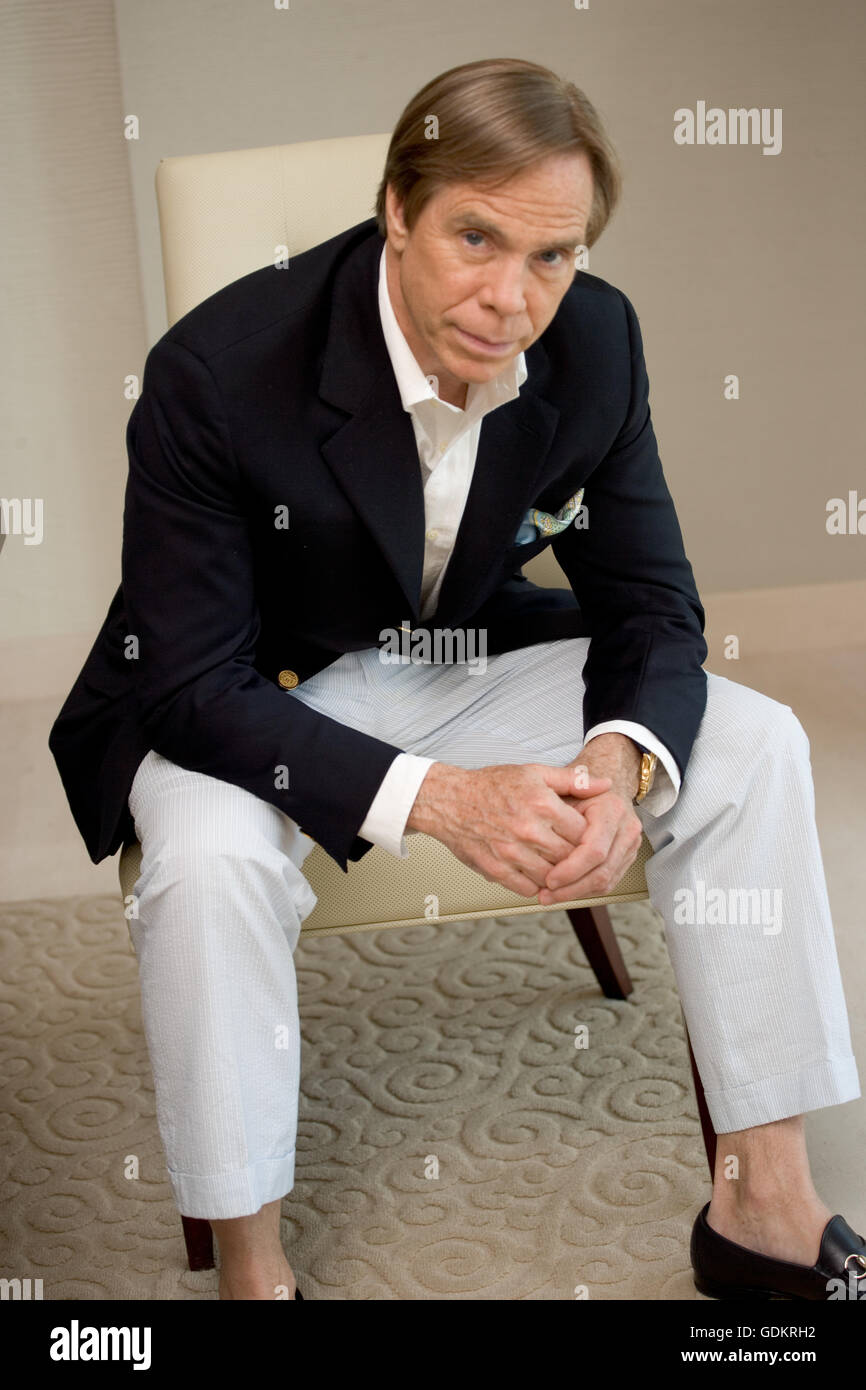 Fashion designer Tommy Hilfiger Stock Photo - Alamy