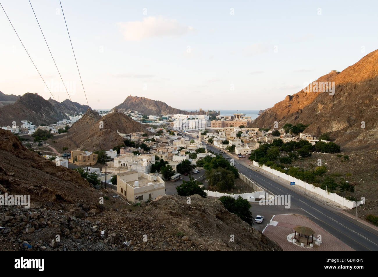 Scenery, Muscat, Oman Stock Photo - Alamy