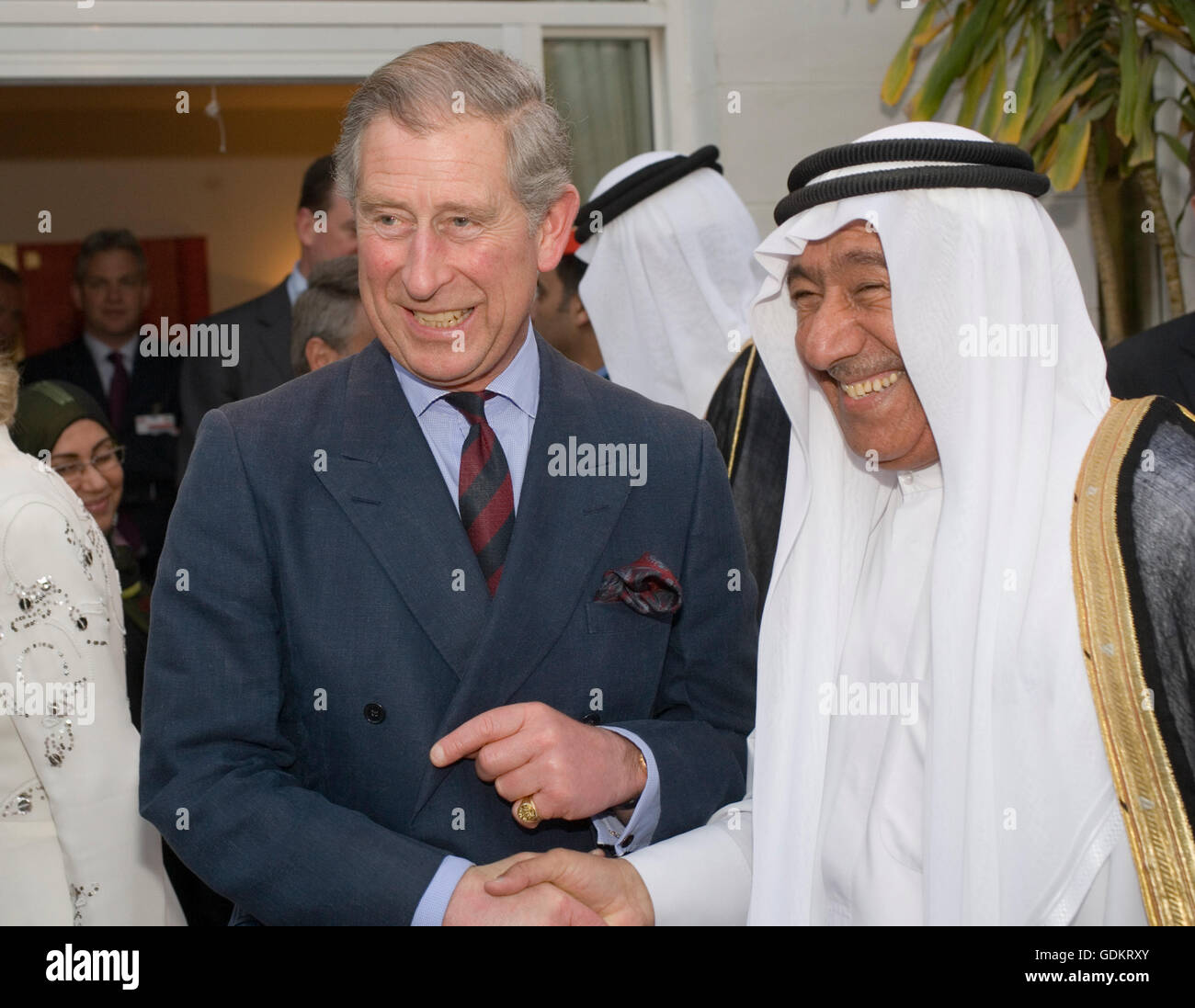 Prince Charles at the British Embassy reception for himself and Camilla ...