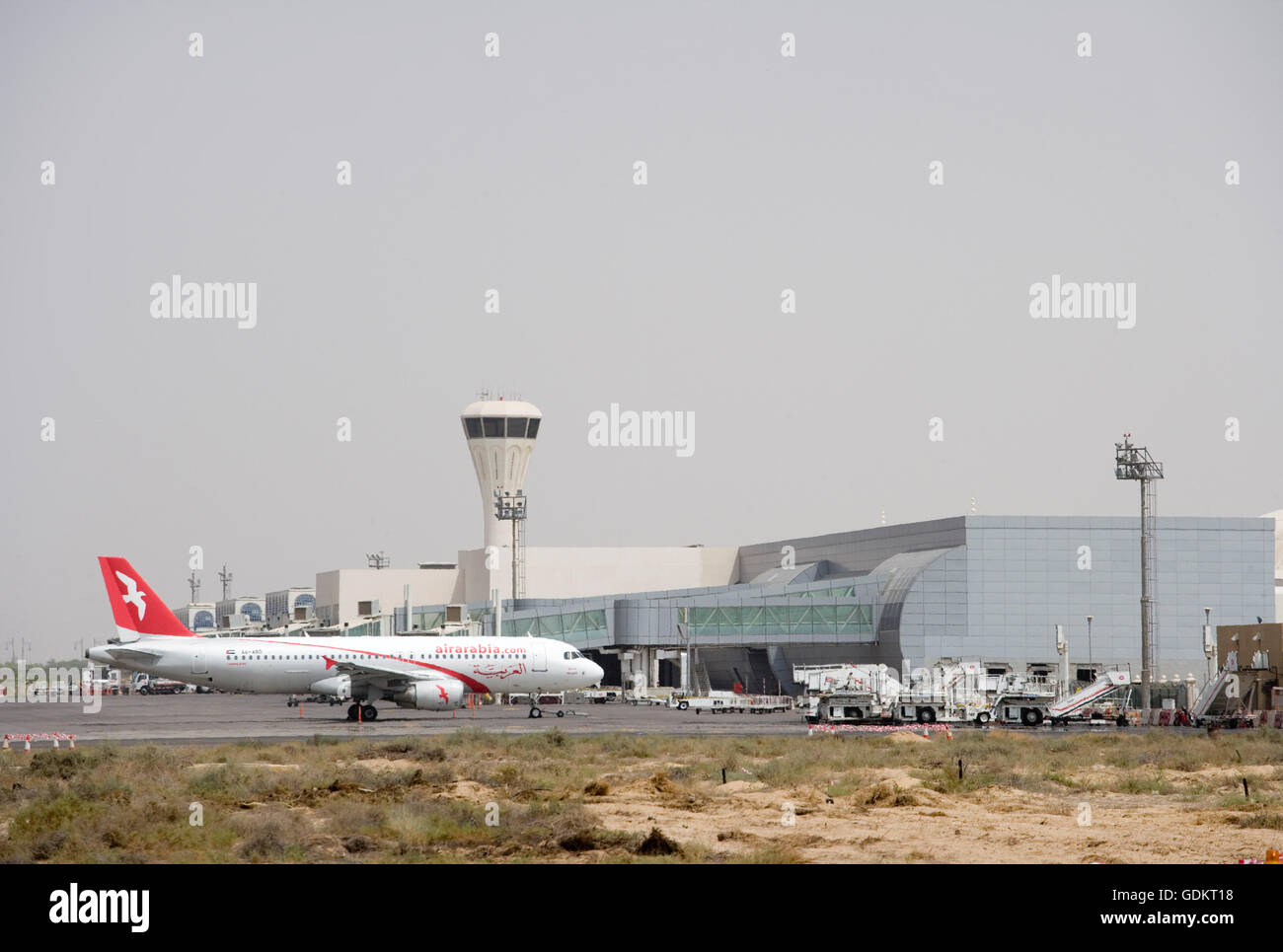 Exterior shot of Sharjah International Airport, July 2007, Sharjah, UAE ...