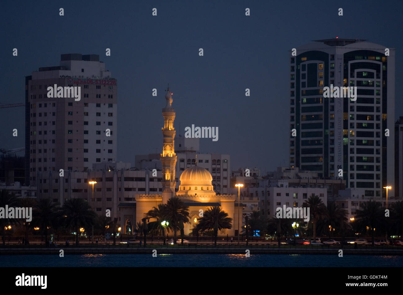 Mosque, Sharjah, UAE Stock Photo - Alamy