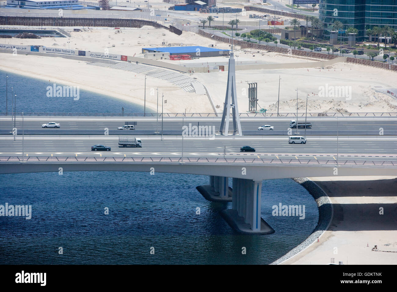 Business Bay Bridge, Dubai, UAE Stock Photo - Alamy