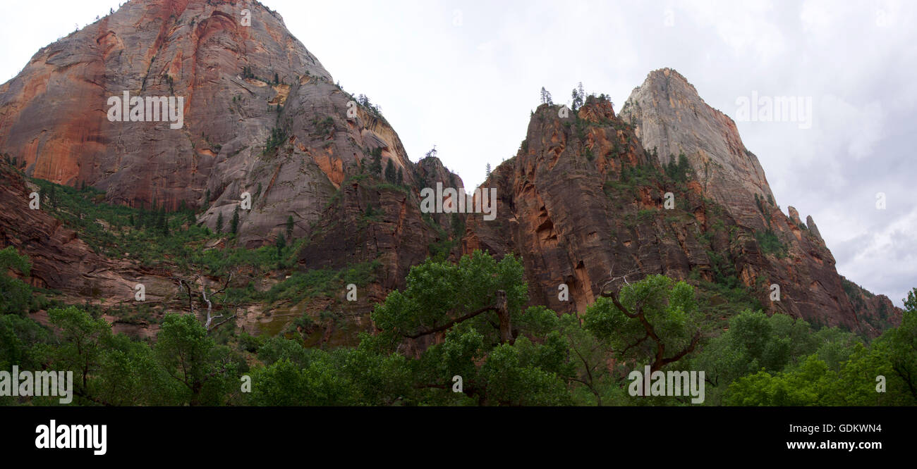 looking up on the cliff face of a high mountain Stock Photo - Alamy