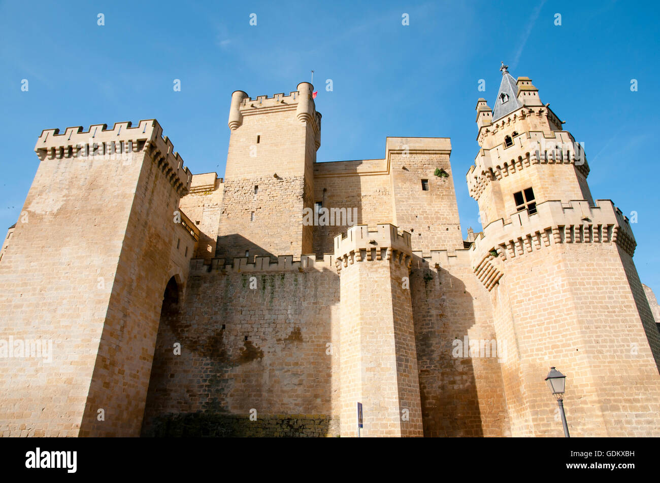 Castle olite hi-res stock photography and images - Alamy
