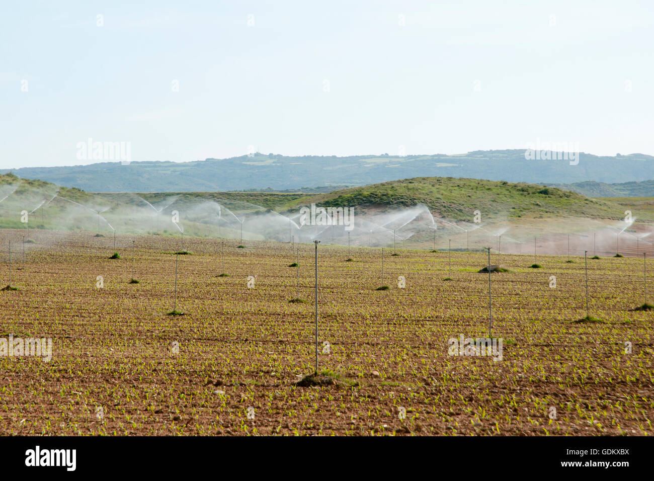 Irrigation System - Spain Stock Photo - Alamy