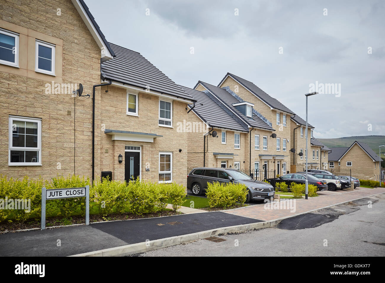 Barratt Manchester site Calderbrook in Littleborough stone sandstone ...