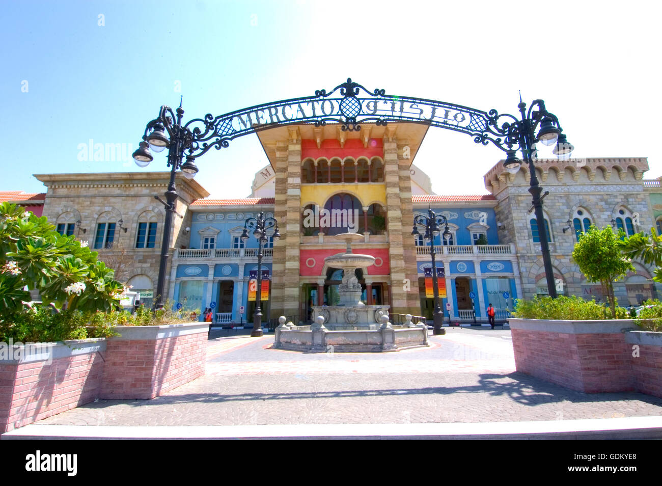Mercato Mall, Dubai, UAE Stock Photo - Alamy