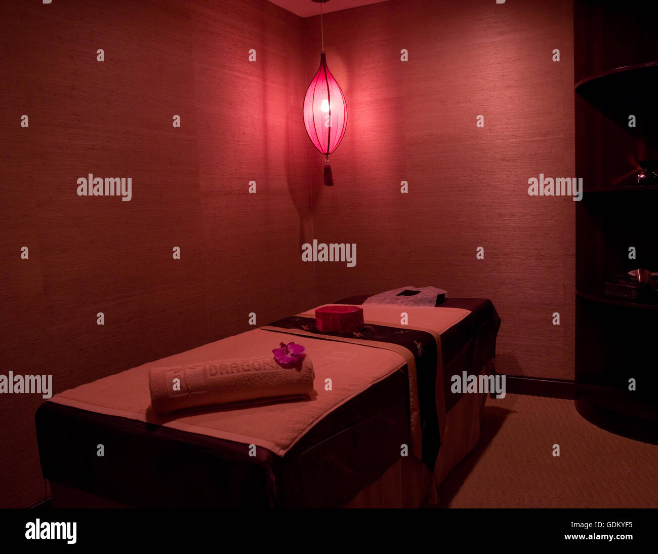 The interior of the Dragonfly Spa at Fitness First, BurJuman Shopping ...