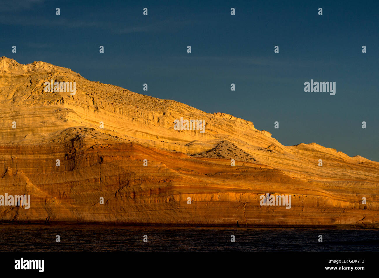 Coastline at dawn Punta Colorado, Baja California, Mexico Stock Photo ...