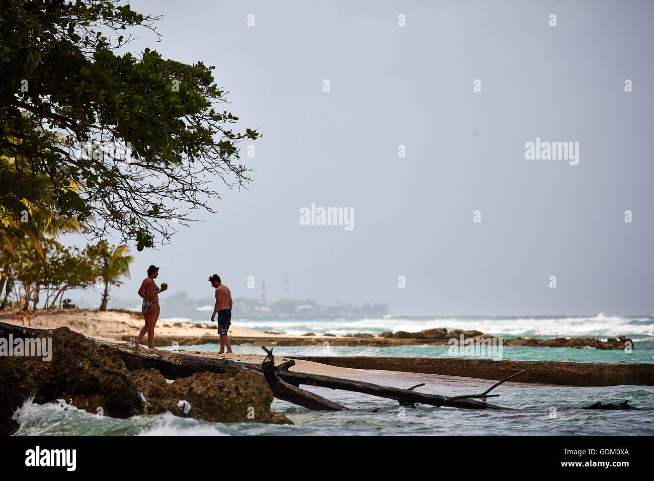 Garrison areas bridgetown beach golden sands clean pretty Caribbean Sea ...