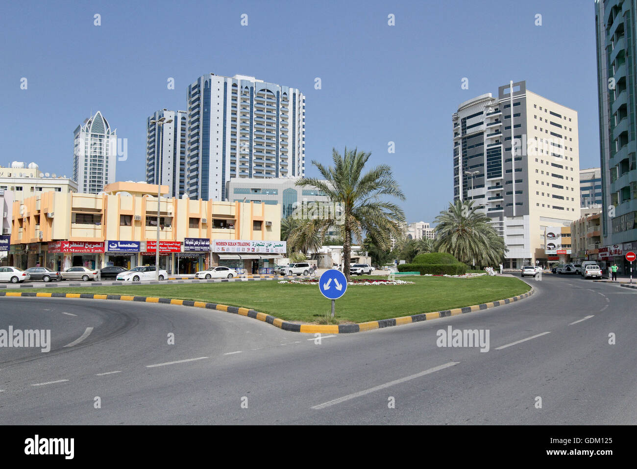A street in Ajman. Ajman, UAE Stock Photo - Alamy