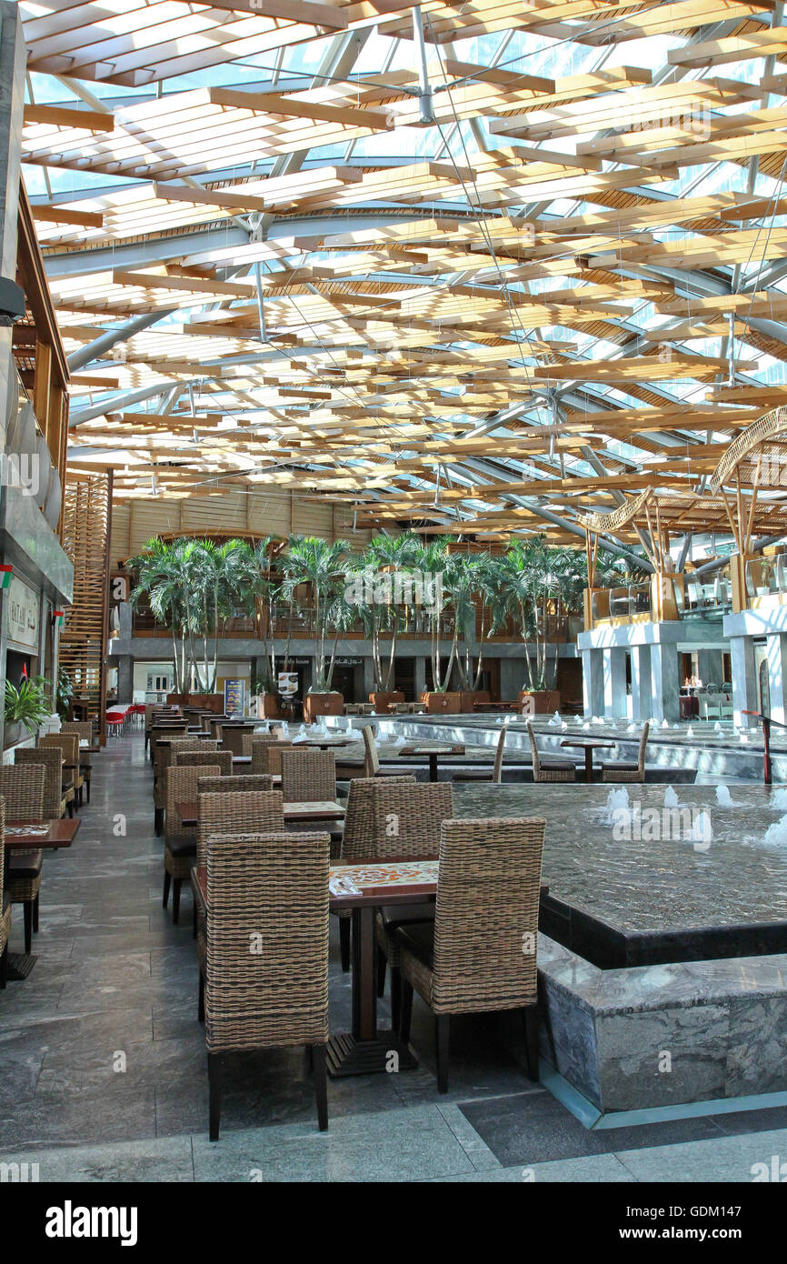 Interior shots of Burjuman shopping centre, Dubai, UAE Stock Photo - Alamy