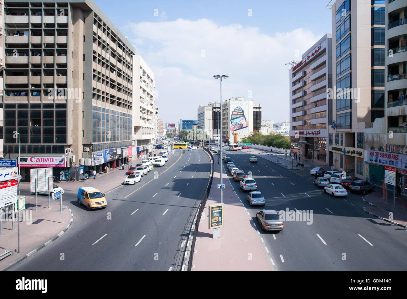 A street in Bur Dubai, Dubai, UAE Stock Photo - Alamy