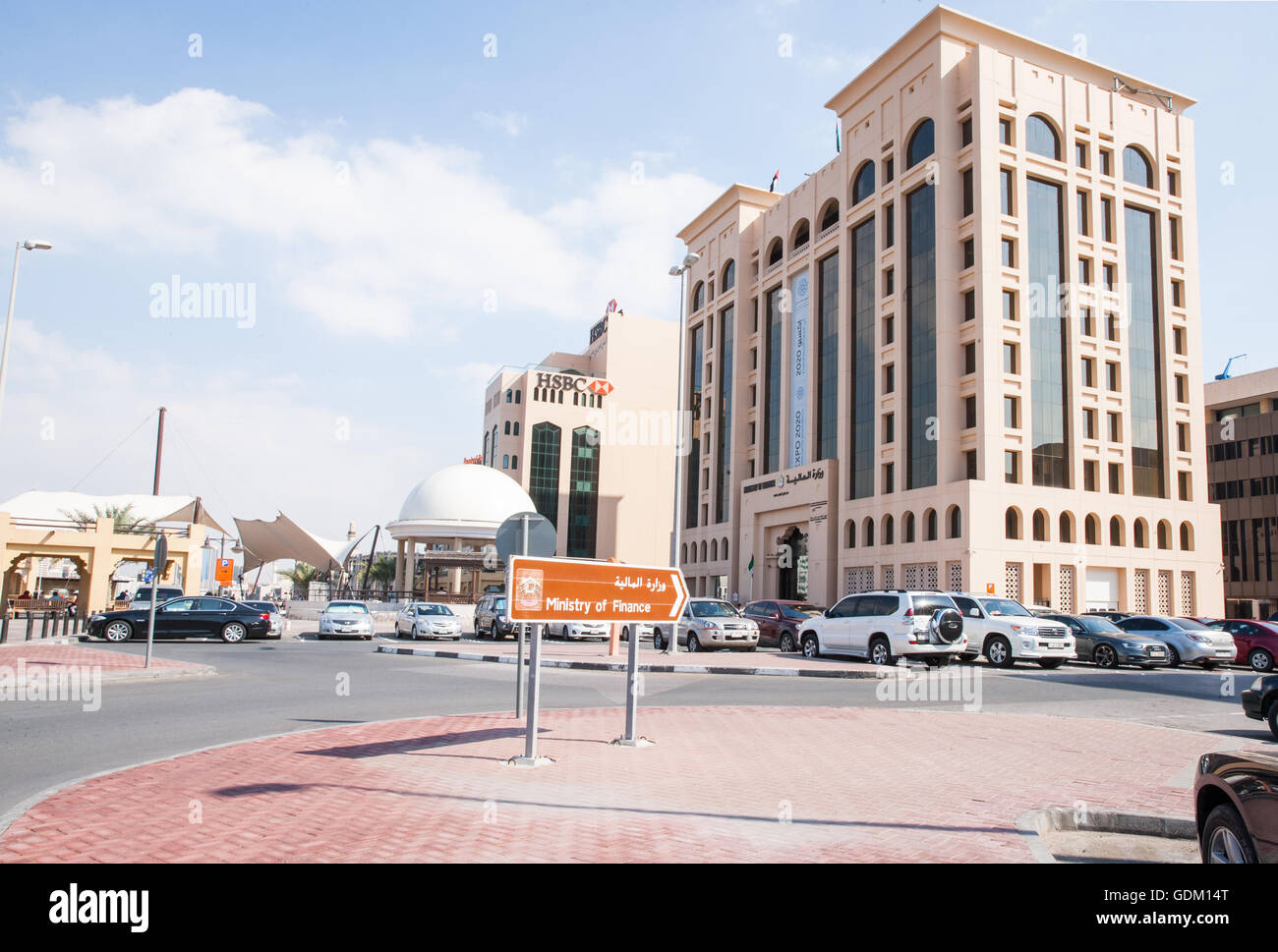 Ministry of Finance, Dubai, UAE Stock Photo - Alamy
