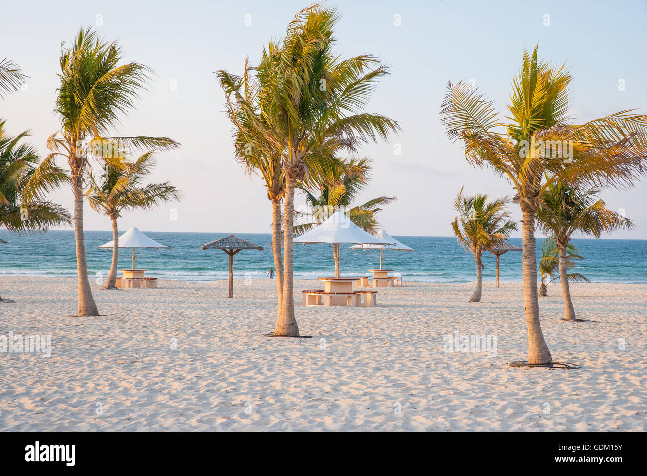 Mamzar Beach Park, Dubai, UAE Stock Photo - Alamy