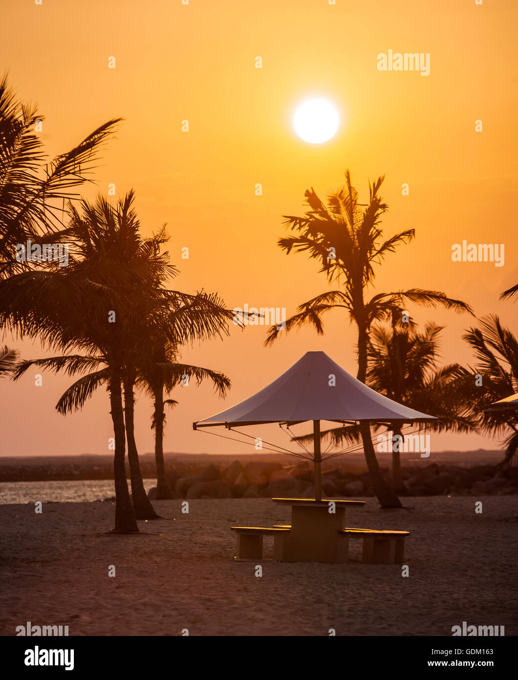 Mamzar beach park dubai uae hi-res stock photography and images - Alamy