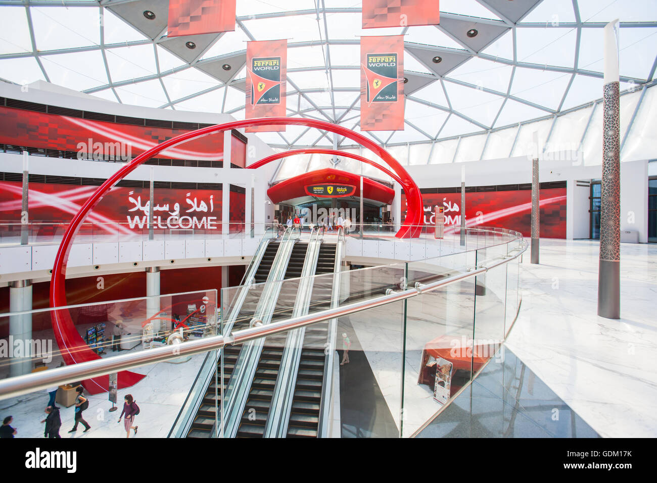 Ferrari world abu dhabi hi-res stock photography and images - Alamy