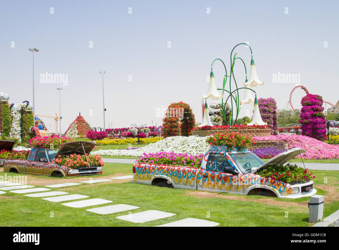 Miracle garden images dubai hi-res stock photography and images - Alamy