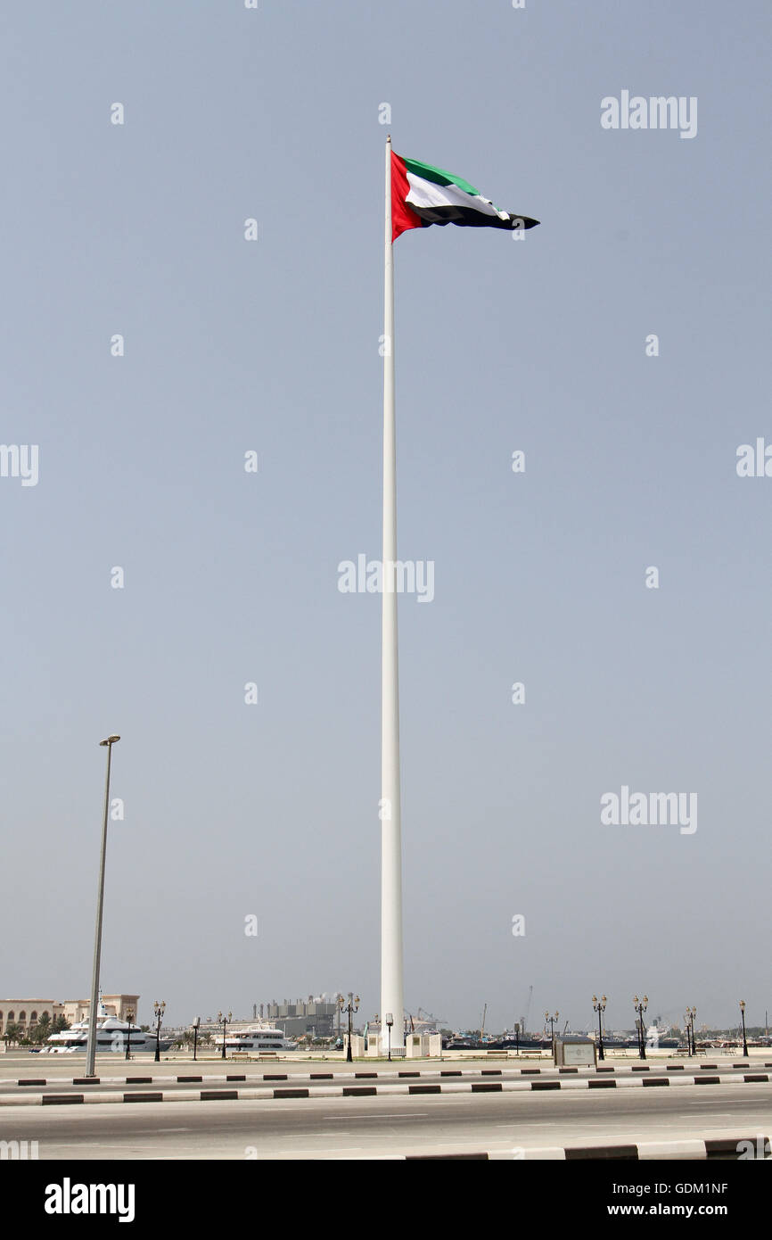 The Flag Island in Sharjah, UAE Stock Photo - Alamy