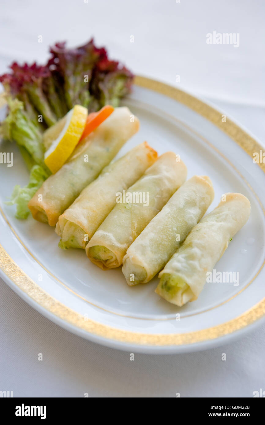 Springrolls, Dubai, UAE Stock Photo - Alamy