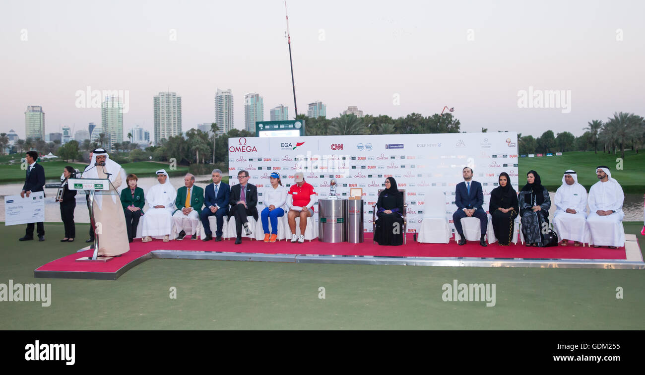 Omega dubai ladies masters hi-res stock photography and images - Alamy