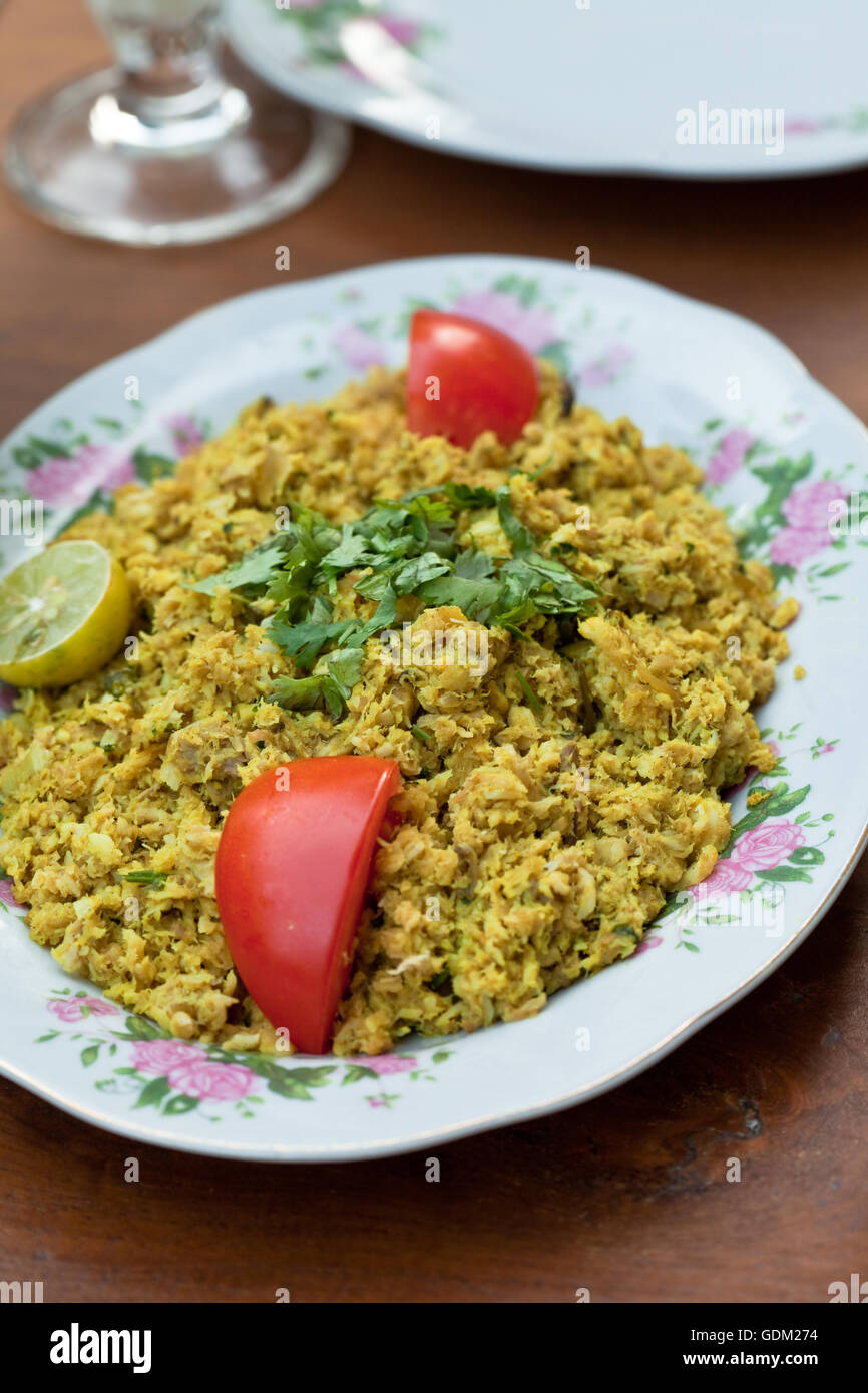 Food served on a plate, Dubai, UAE Stock Photo - Alamy
