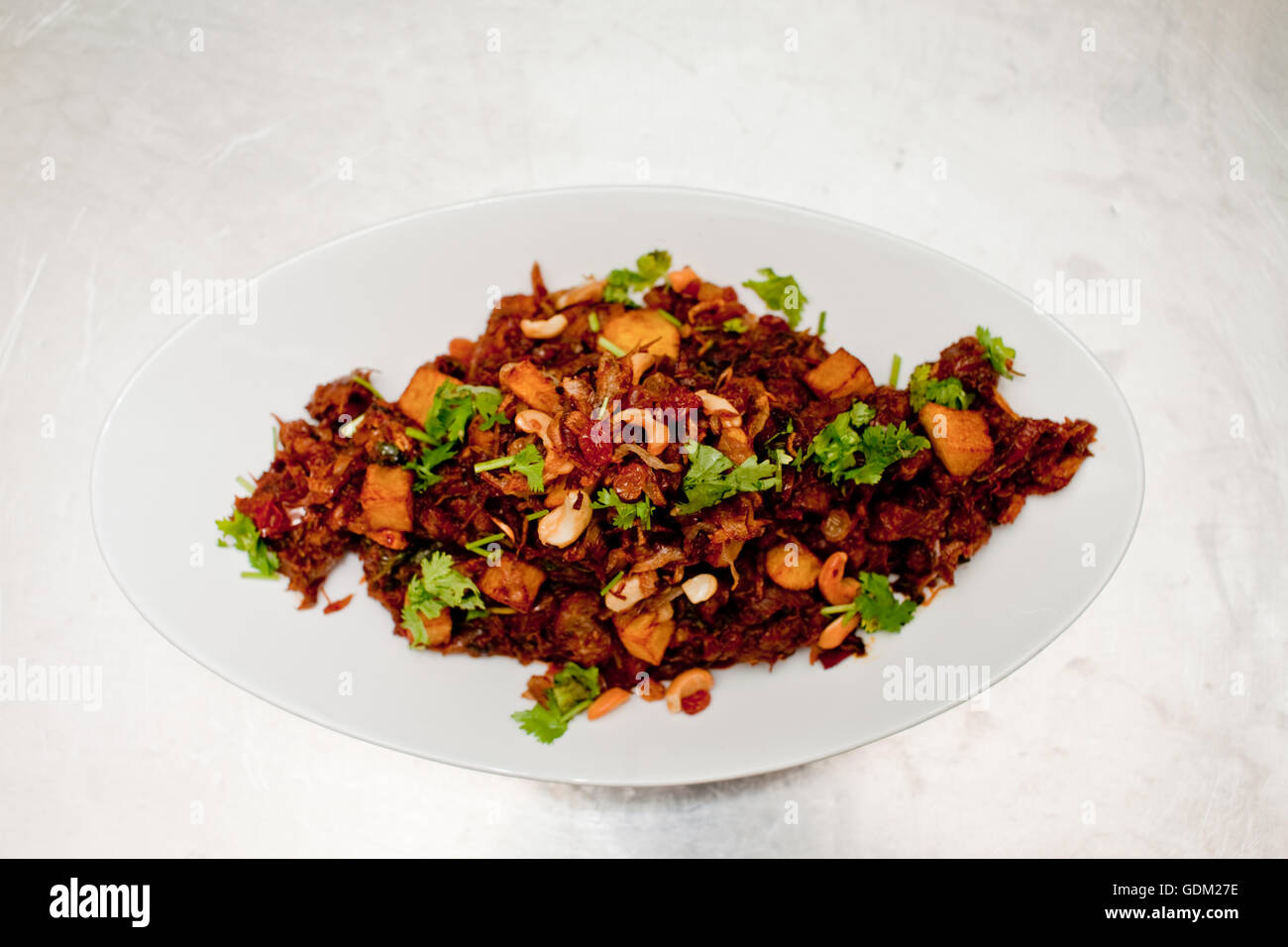 An Arabic food dish, Dubai, UAE Stock Photo - Alamy