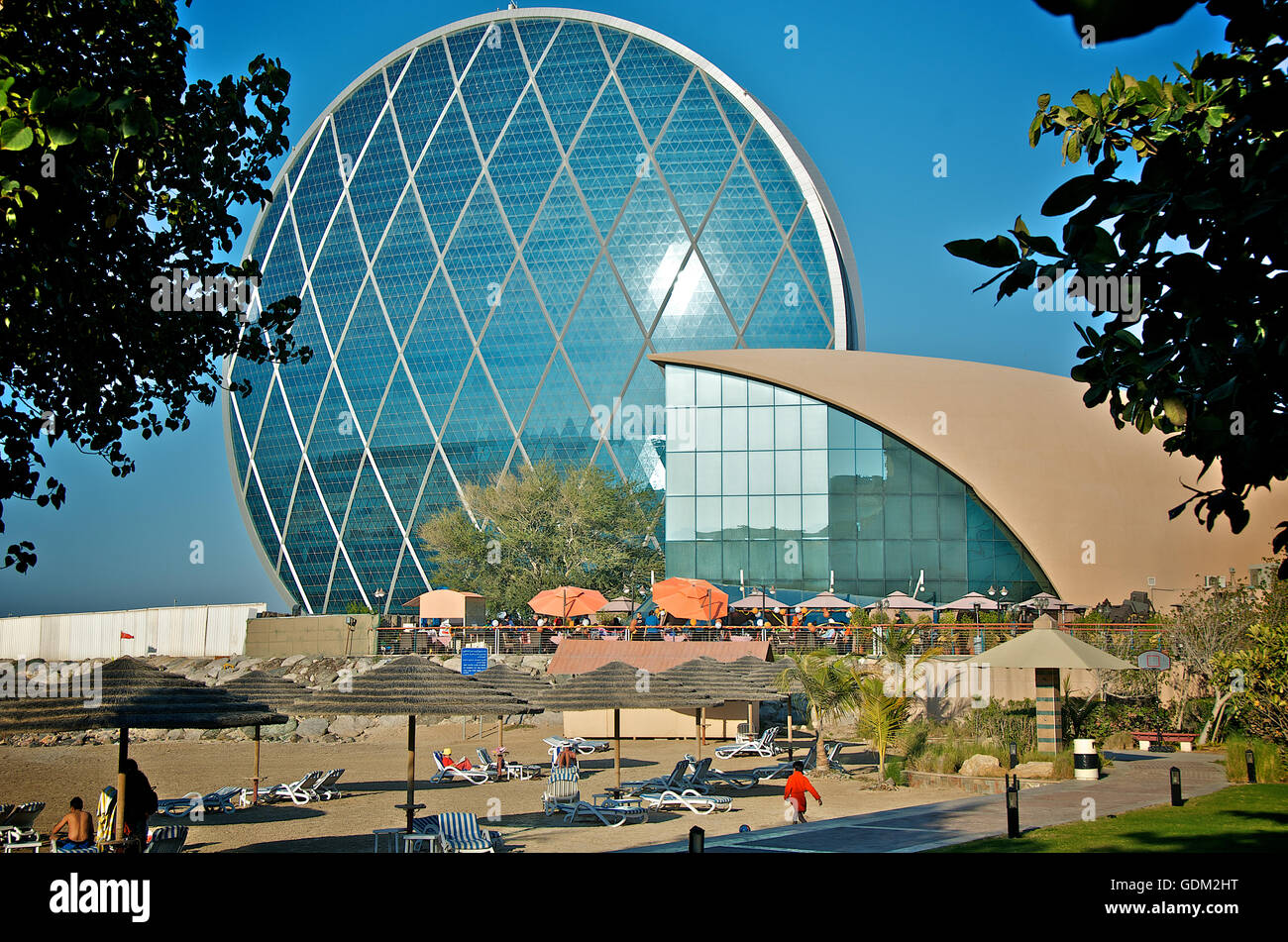 The aldar headquarters building abu dhabi hi-res stock photography and ...