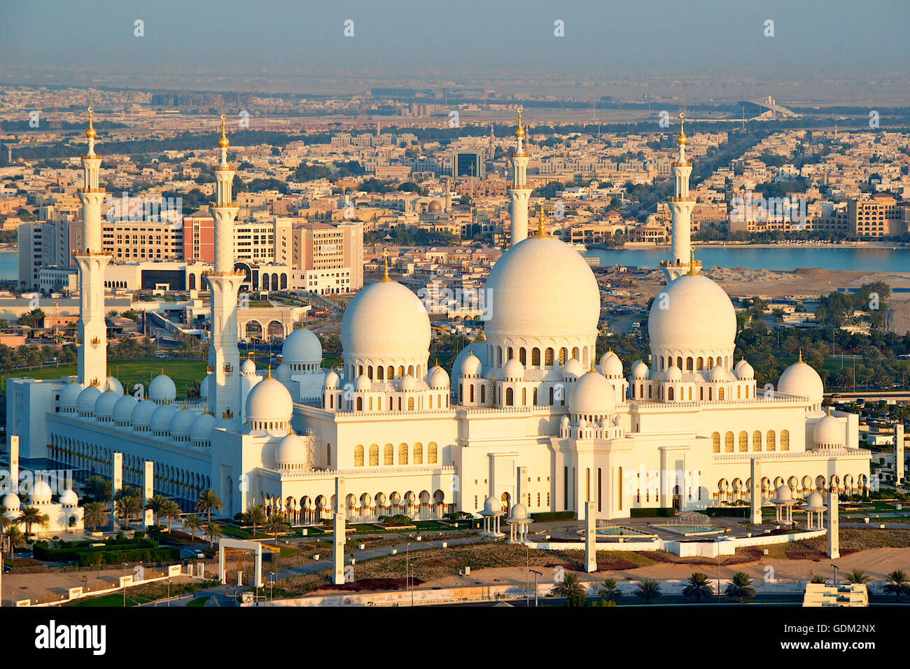 Sheikh Zayed Mosque Aerial View