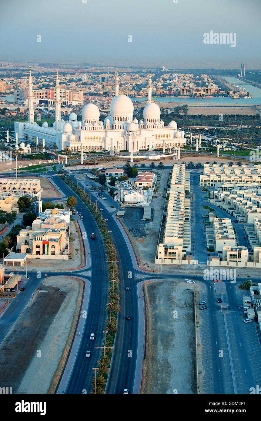 Sheikh Zayed Mosque Aerial View