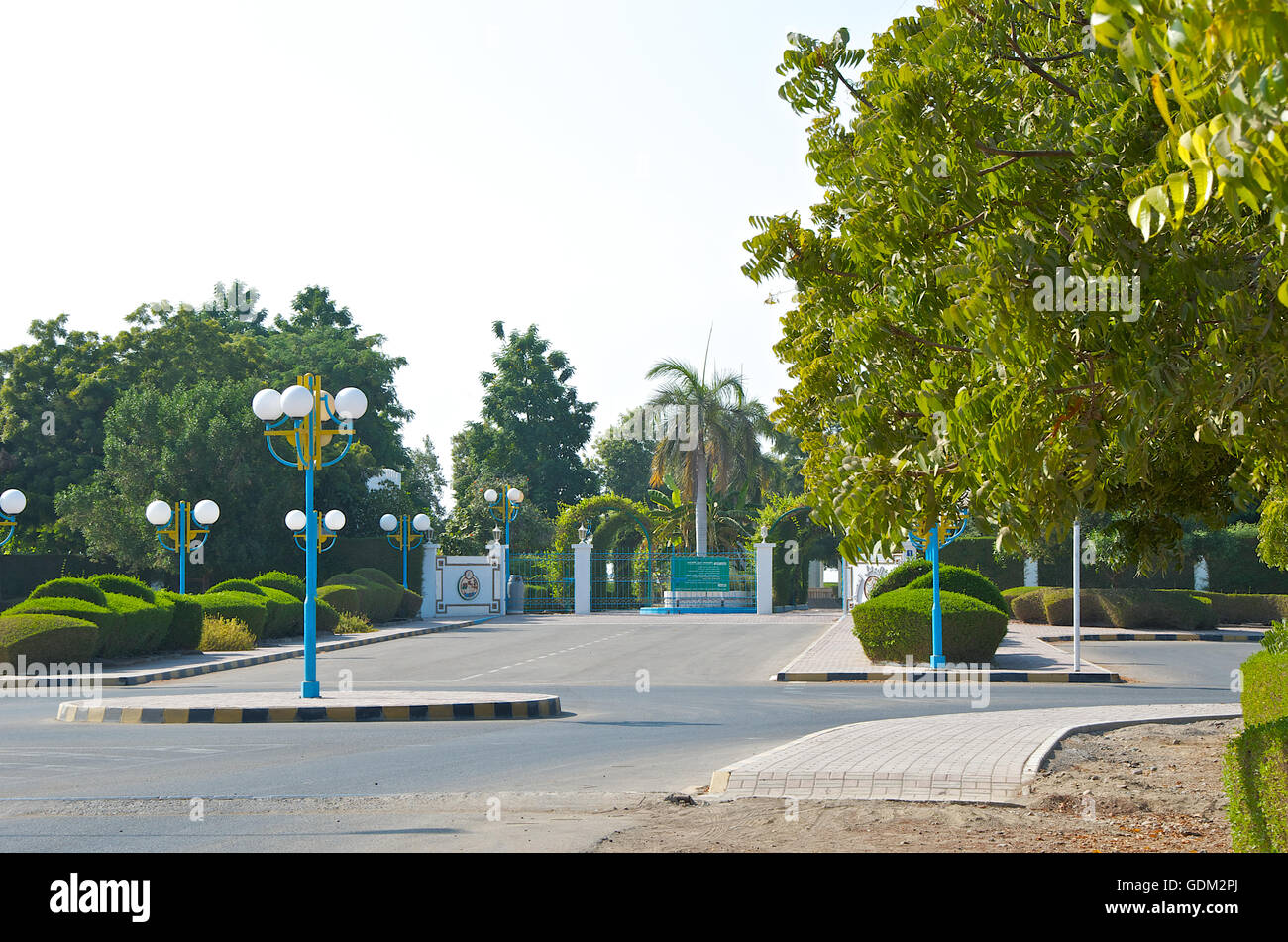 Streetview in Sohar, Oman Stock Photo - Alamy