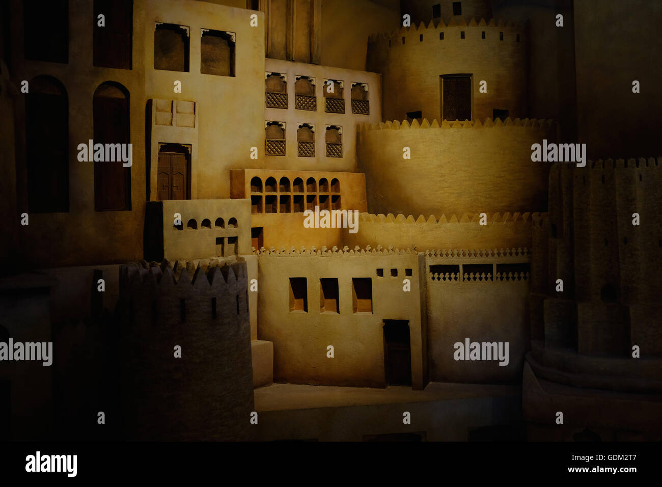 Traditional Arabian houses Stock Photo - Alamy