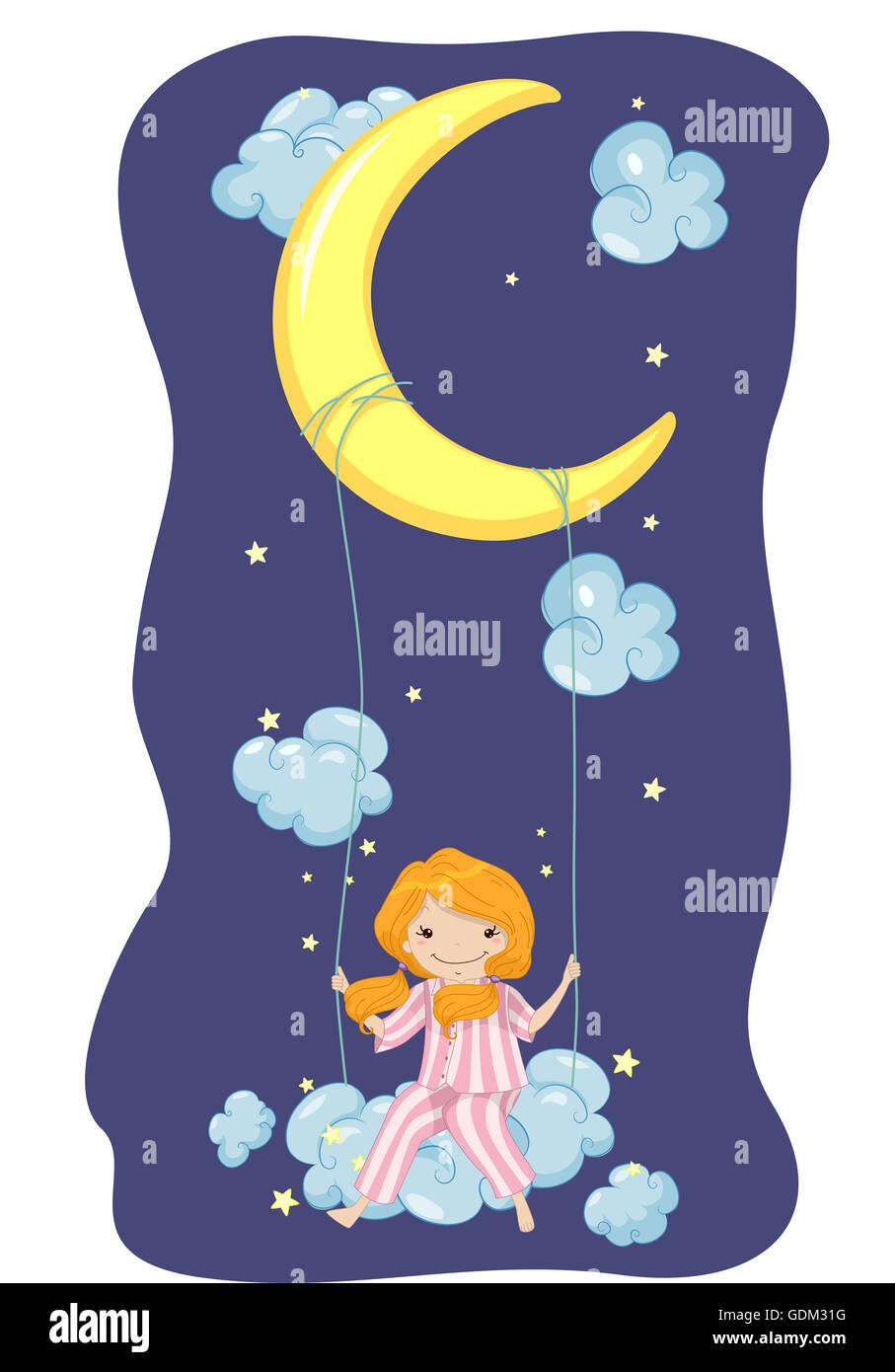 Hanging of the moon hi-res stock photography and images - Alamy
