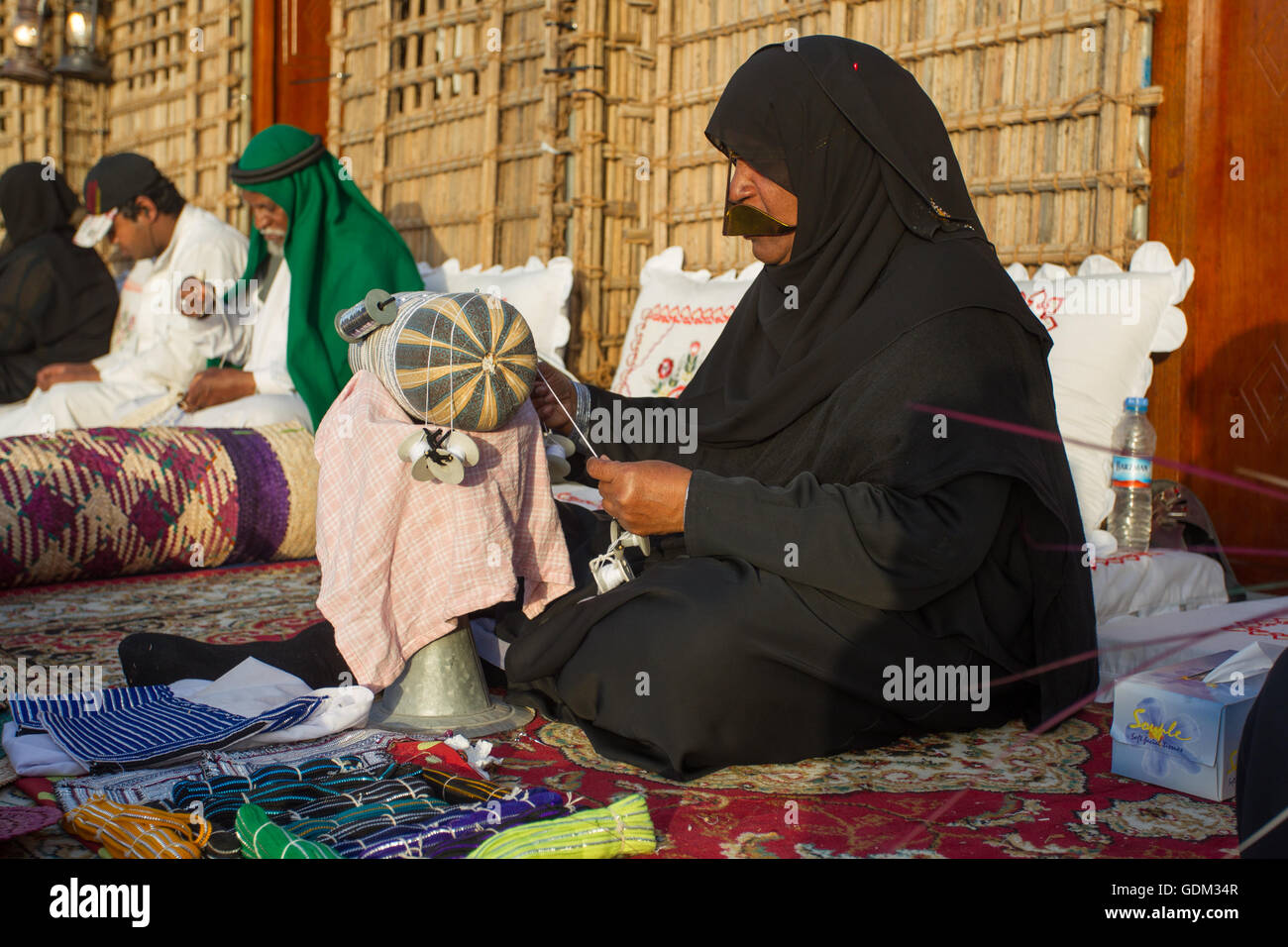 Traditional works from the ancient time, Dubai, UAE Stock Photo - Alamy