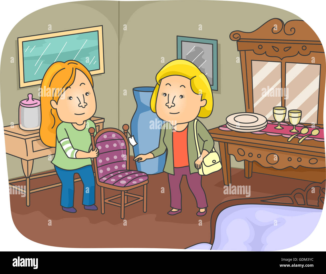 Antique Shop Clipart