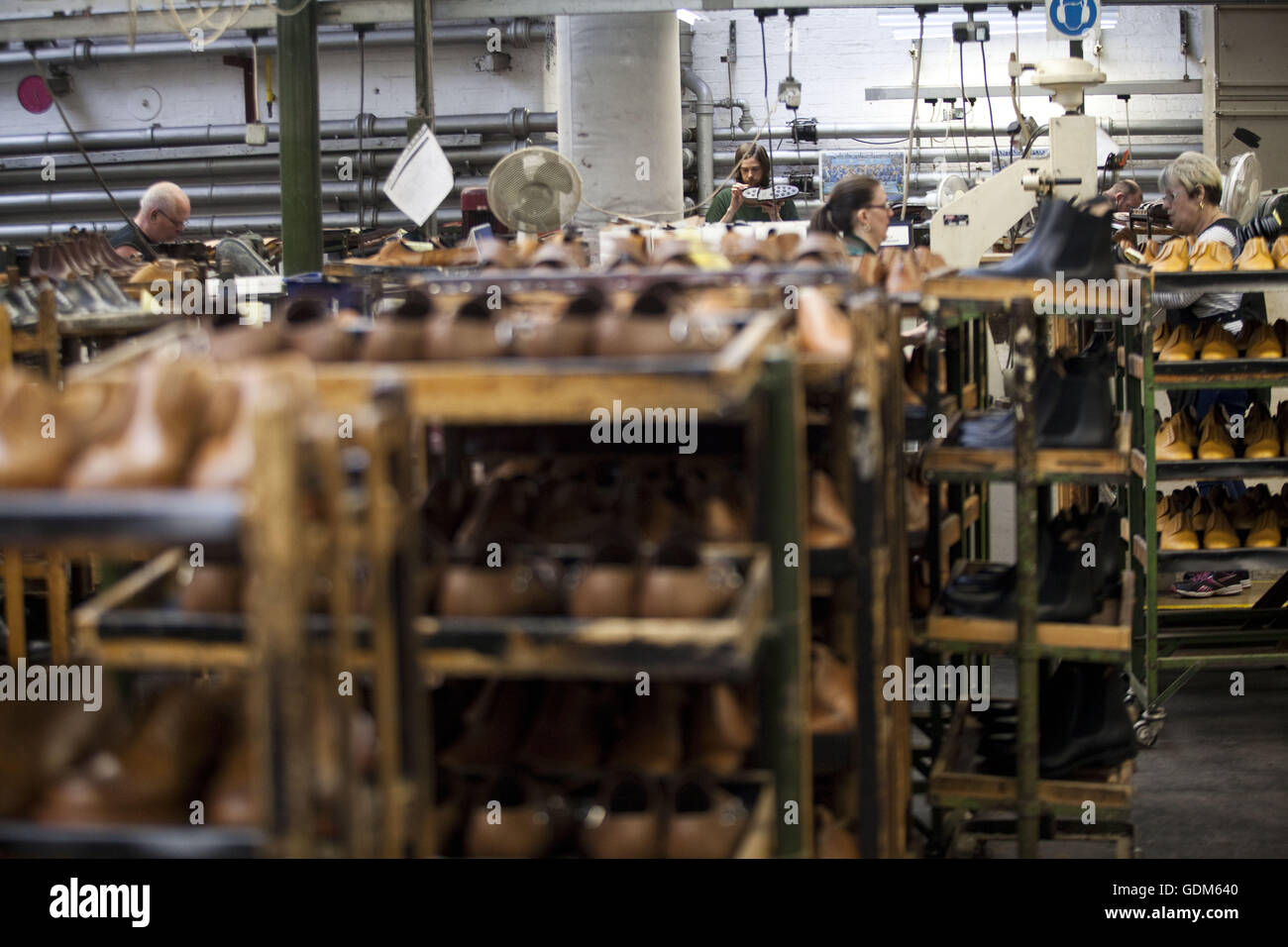 London, UK. 25th May, 2016. Loake is a traditional British shoemaker ...
