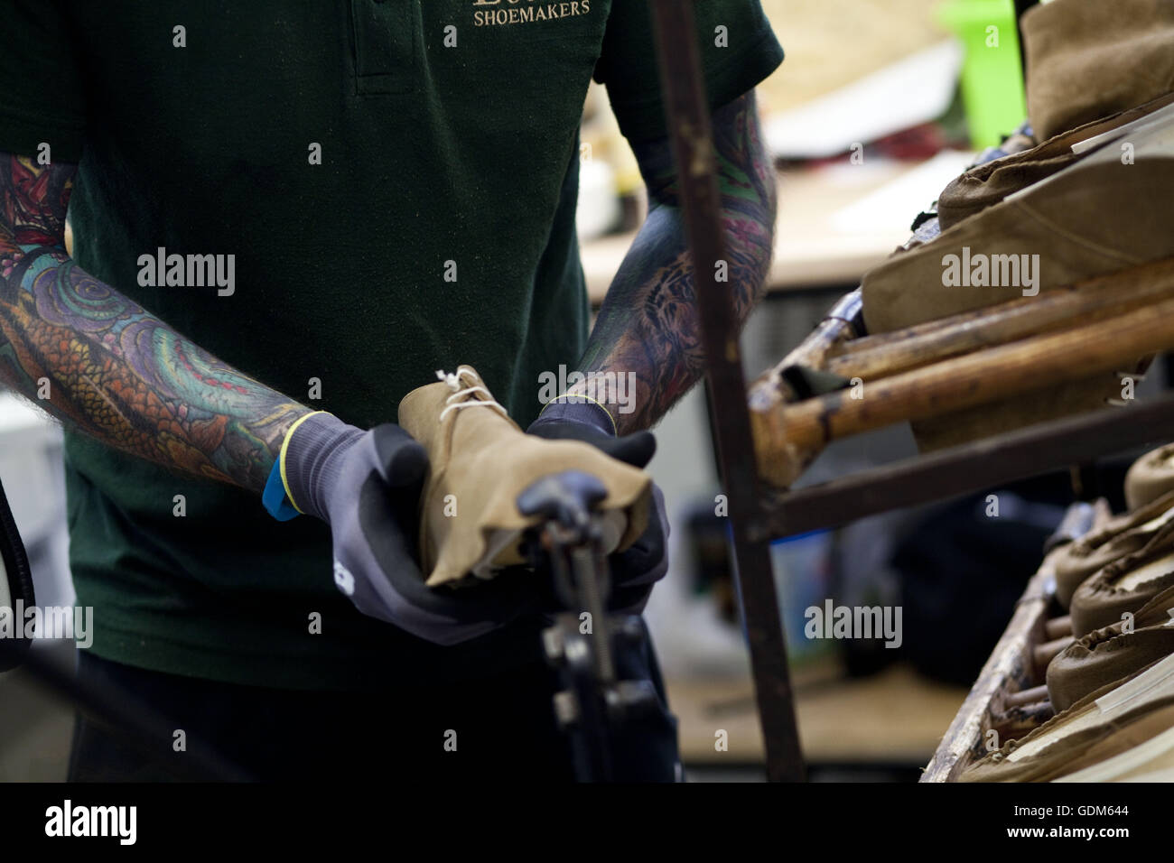 London, UK. 25th May, 2016. Loake is a traditional British shoemaker ...