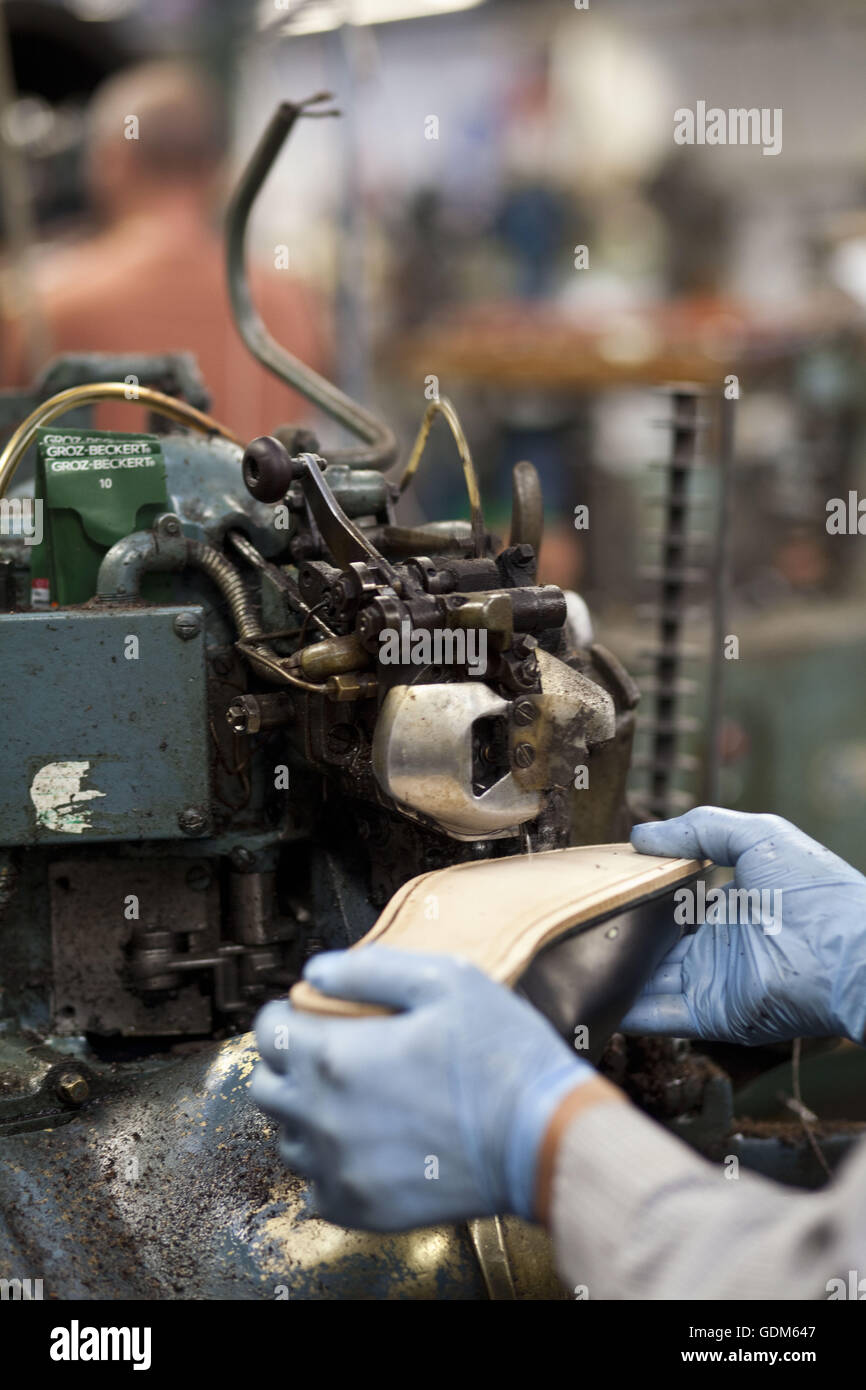 London, UK. 25th May, 2016. Loake is a traditional British shoemaker ...