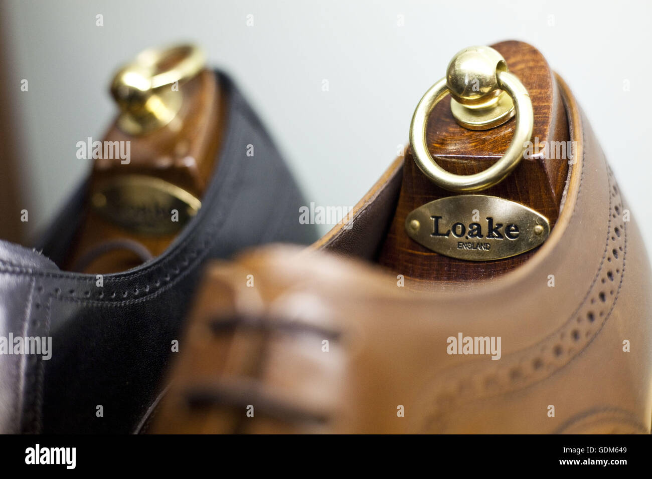 London, UK. 25th May, 2016. Loake is a traditional British shoemaker ...